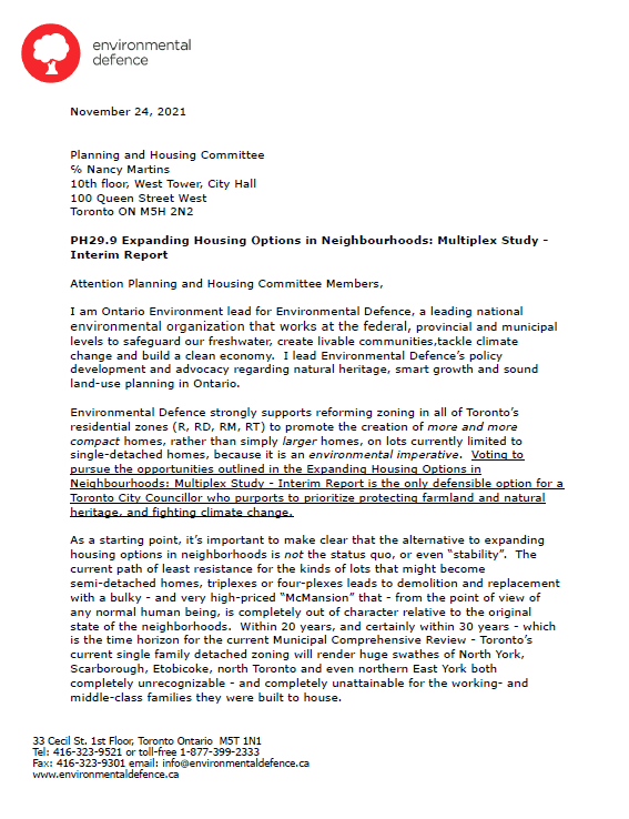 PH29.9 Expanding Housing Options in Neighbourhoods: Multiplex Study ...